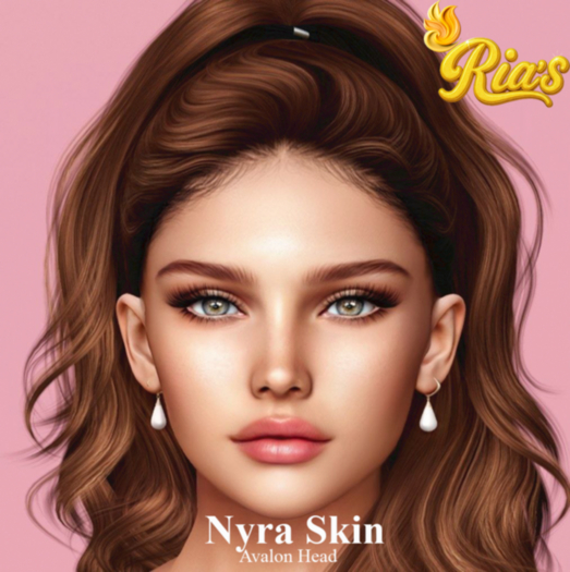Second Life Marketplace - Ria's - Nyra Skin (Lelutka EVOX) Sunkiss